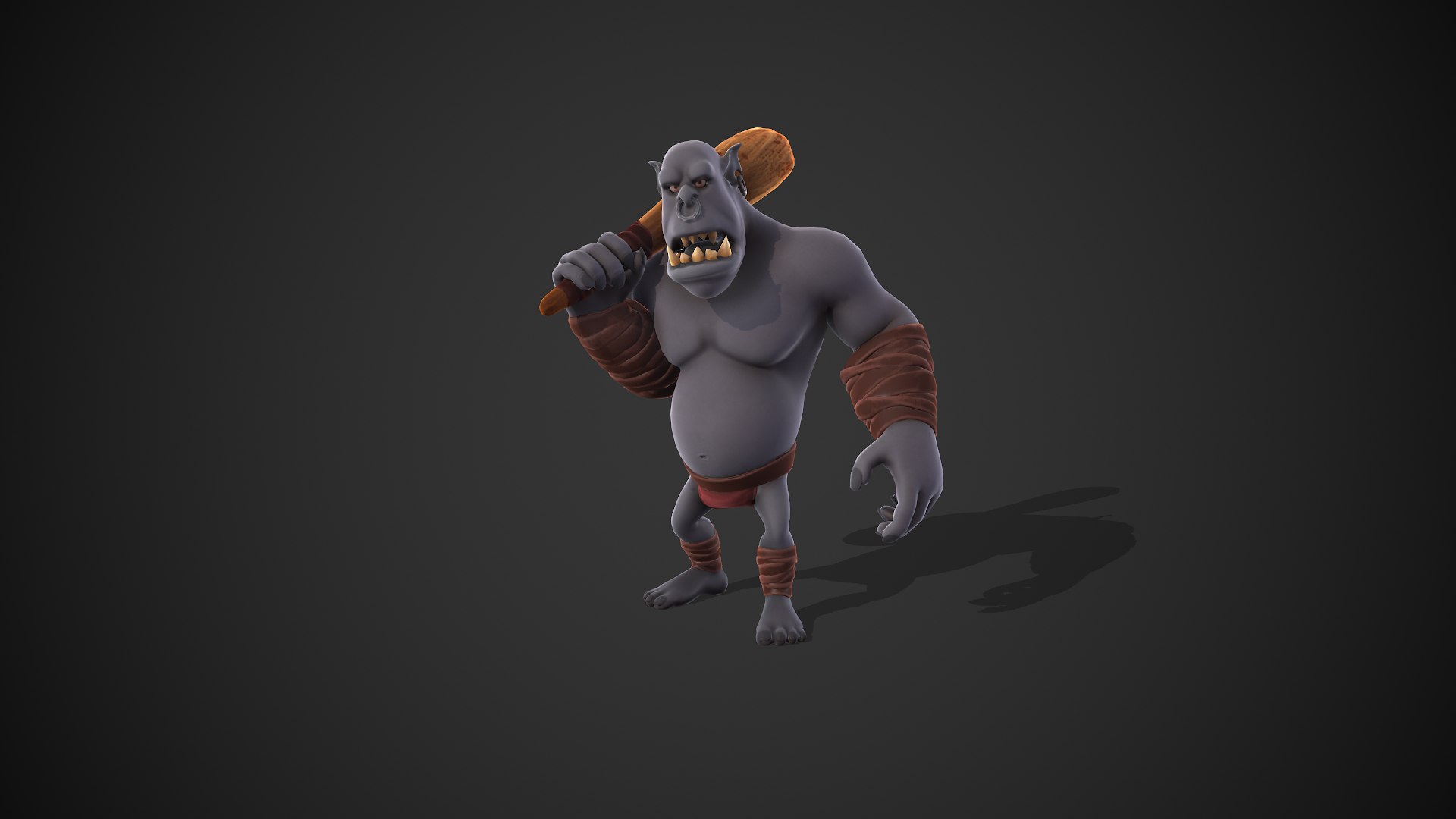 3D Orc - TurboSquid 1837391