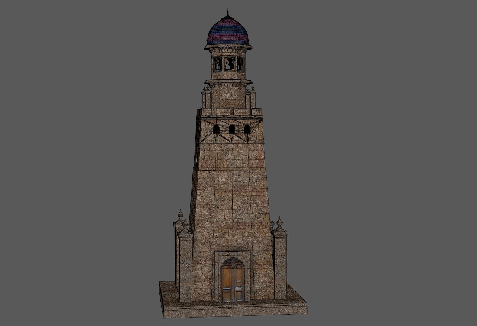 3D Fantasy Arab Guard Tower - TurboSquid 1859185