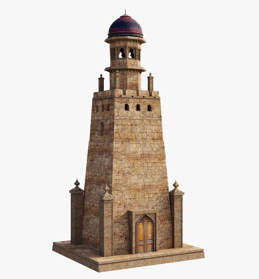 3D Fantasy Arab Guard Tower - TurboSquid 1859185