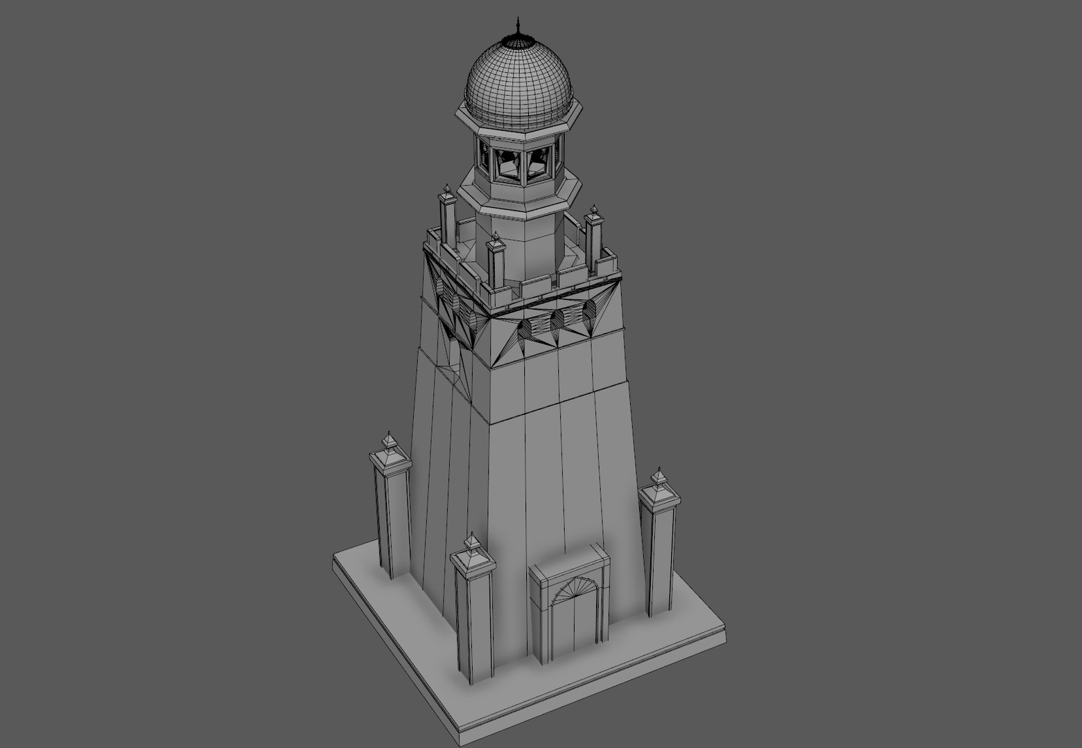 3D Fantasy Arab Guard Tower - TurboSquid 1859185