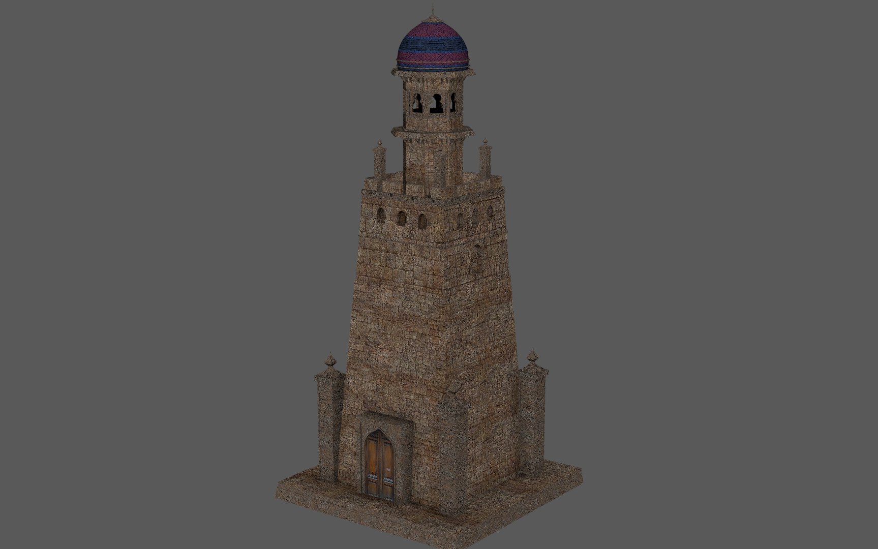 3D Fantasy Arab Guard Tower - TurboSquid 1859185