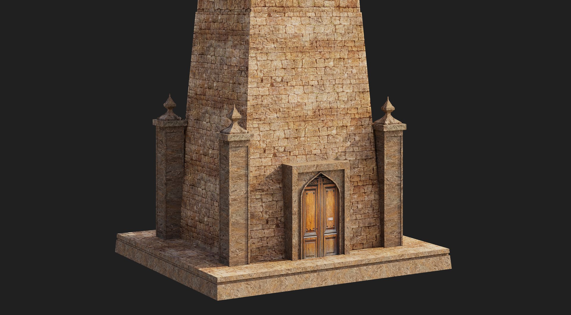 3D Fantasy Arab Guard Tower - TurboSquid 1859185