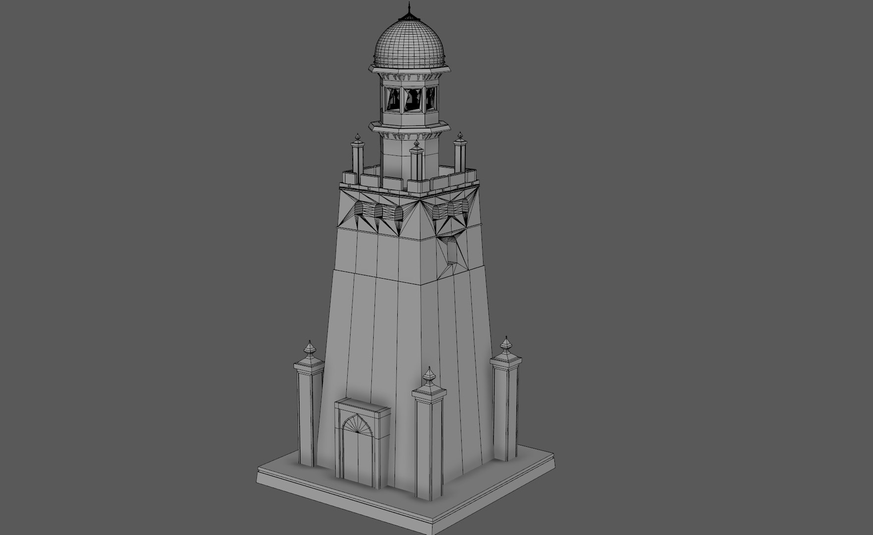 3D Fantasy Arab Guard Tower - TurboSquid 1859185