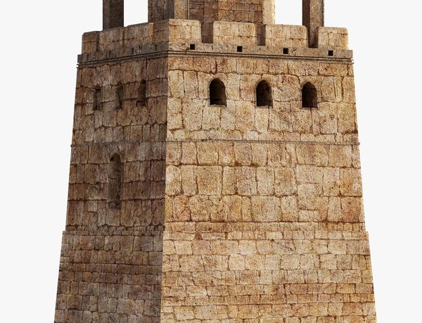 3D Fantasy Arab Guard Tower - TurboSquid 1859185