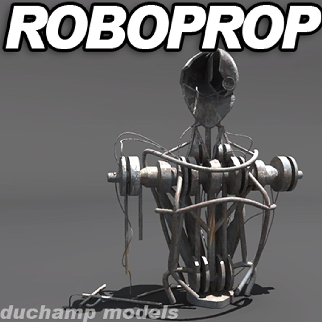 Robot Rig Prop Labs 3d Model