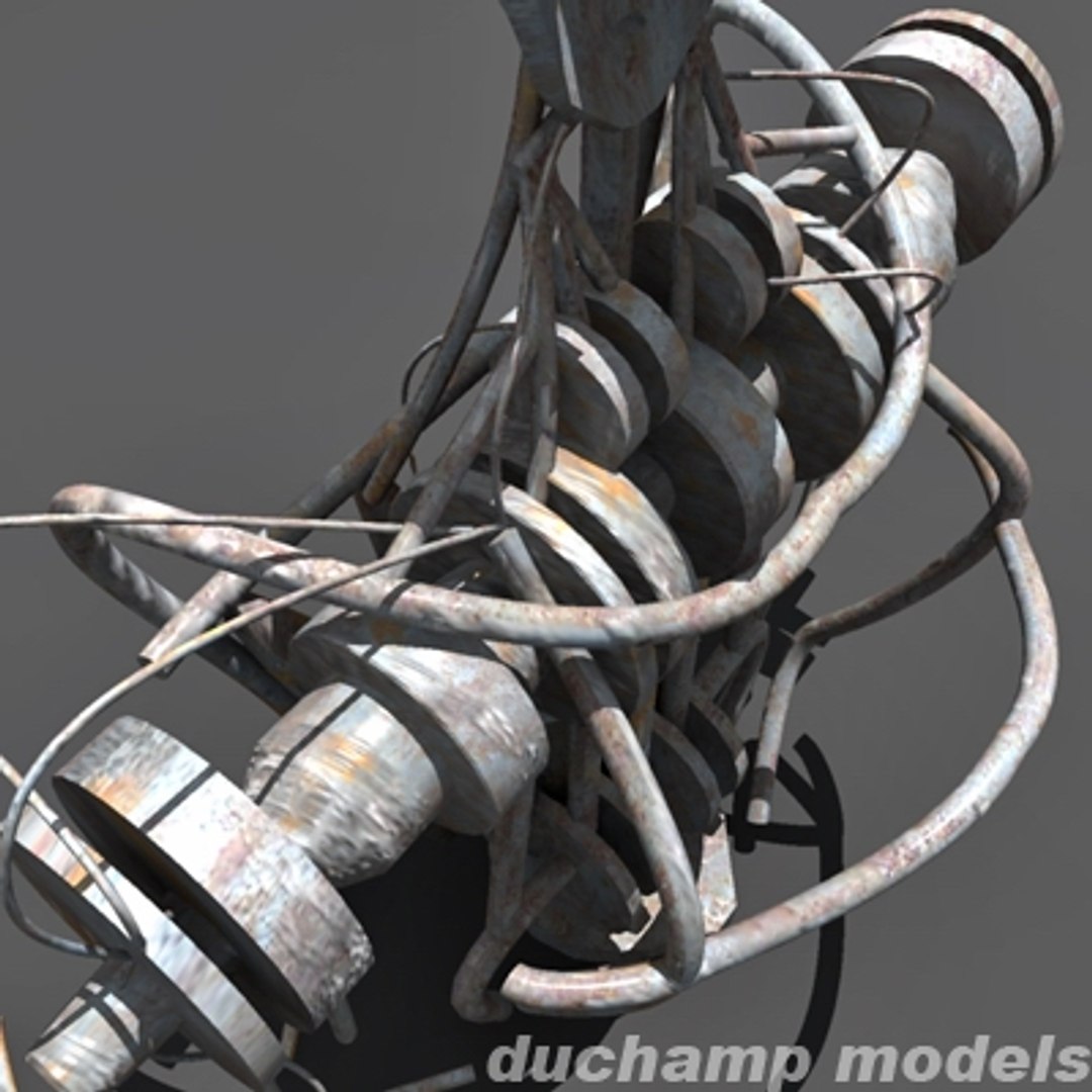 Robot Rig Prop Labs 3d Model