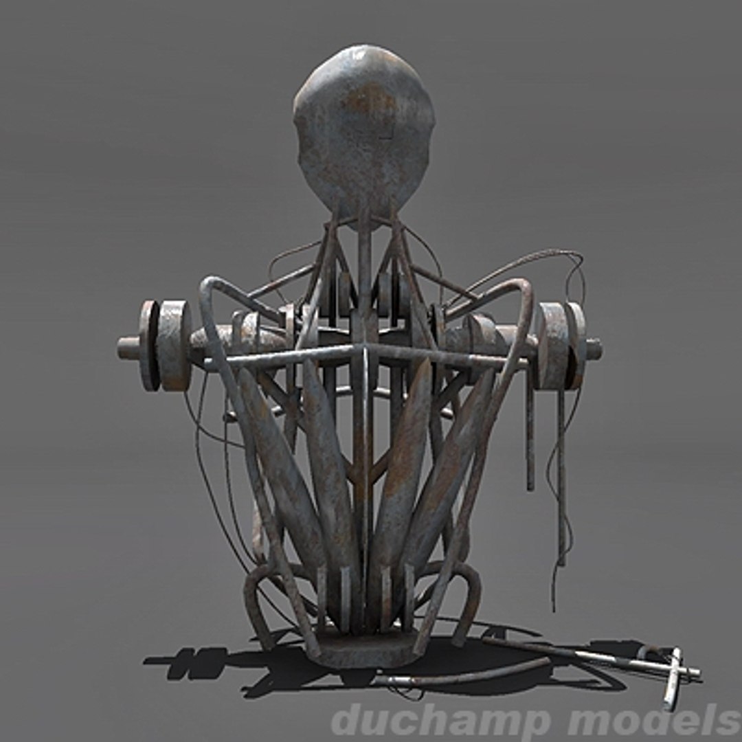 Robot Rig Prop Labs 3d Model