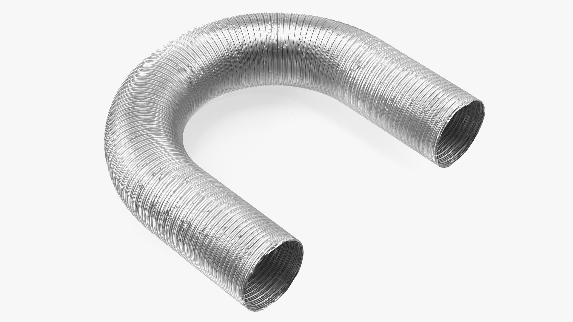 Semi Rigid Aluminum Air Duct 3D Model - TurboSquid 1848948