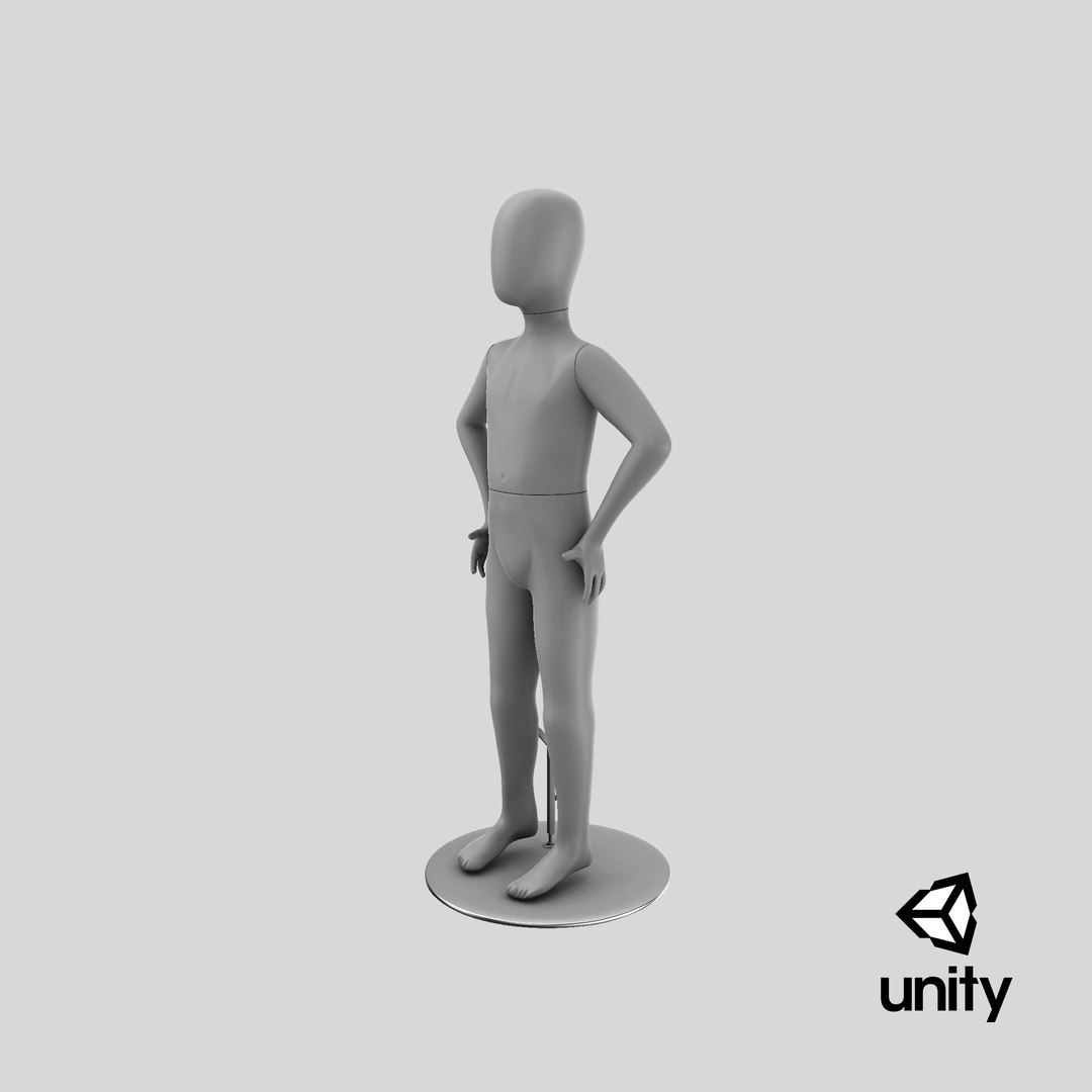 Clothing Mannequins Modular 09 3D model - TurboSquid 1969405