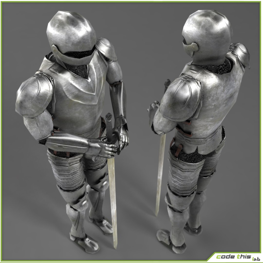 3D model medieval armor - TurboSquid 708904