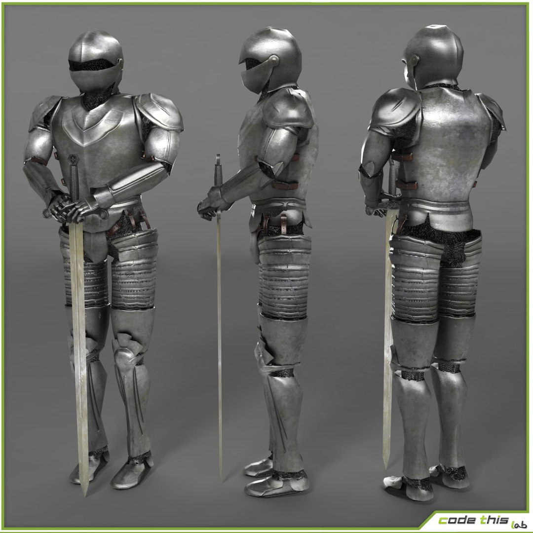 3D model medieval armor - TurboSquid 708904