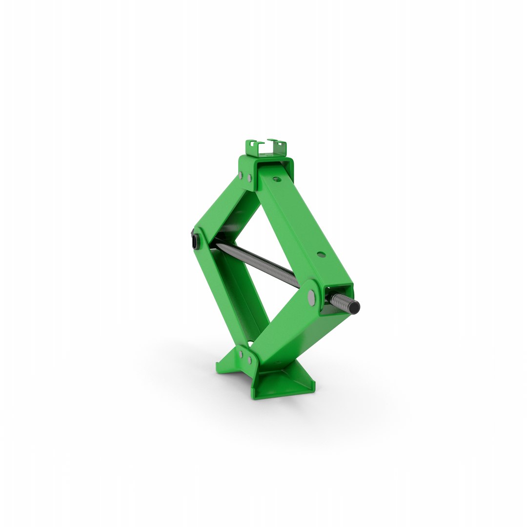 Green Car Jack 3D Model - TurboSquid 2203600