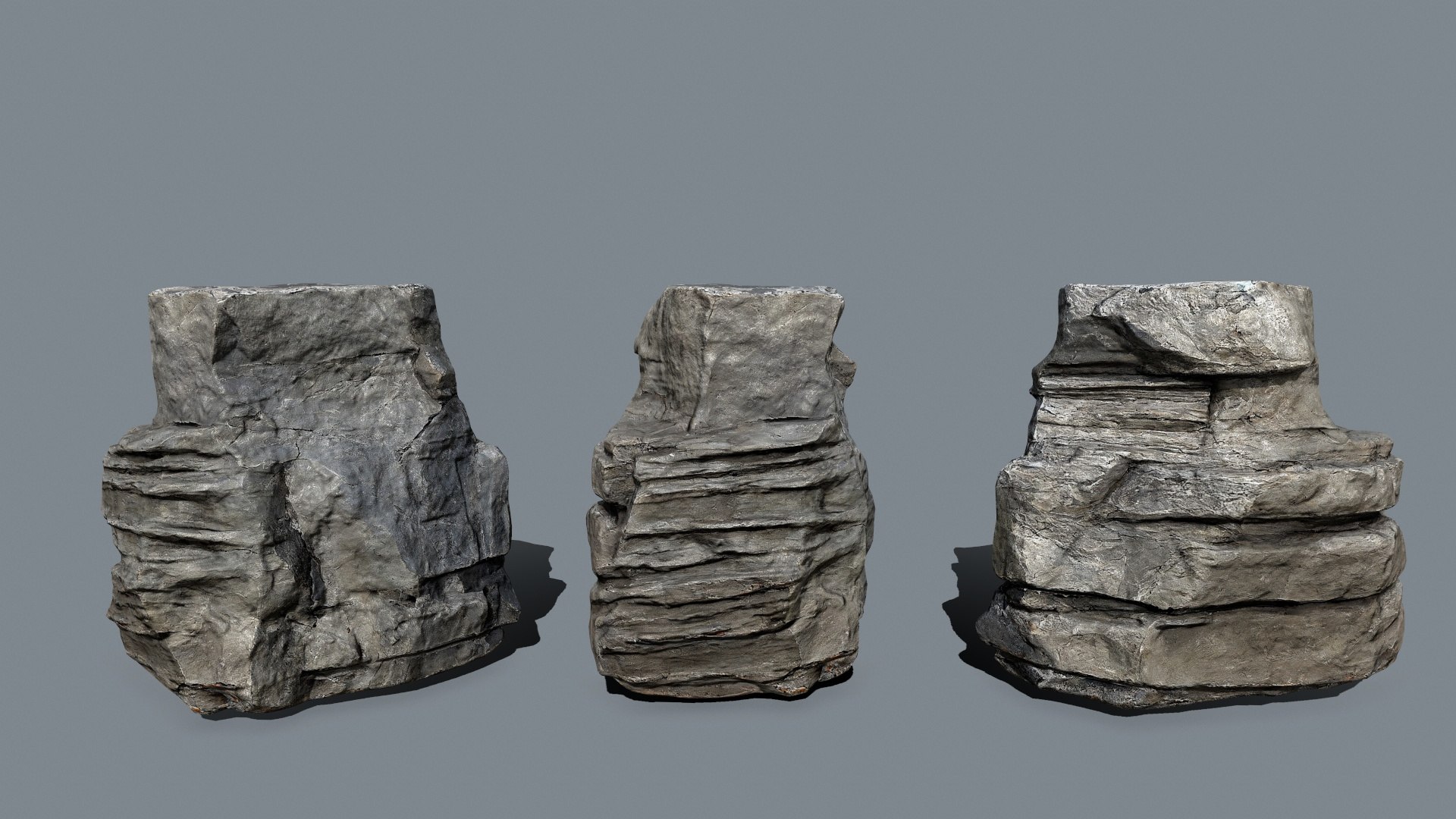 Cliff Rocks 3D Model - TurboSquid 2218244
