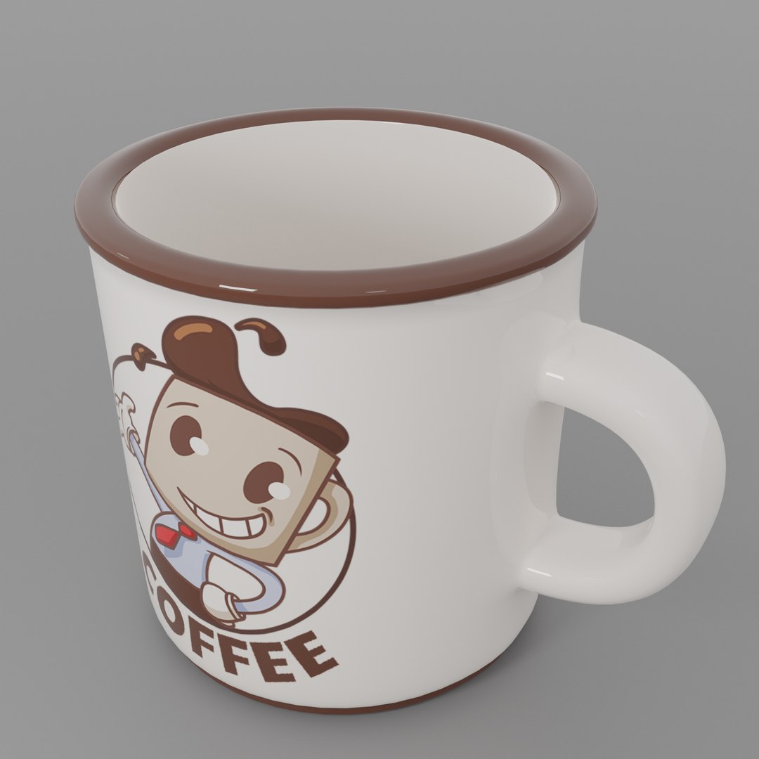 Mug 3D Model - TurboSquid 2253480