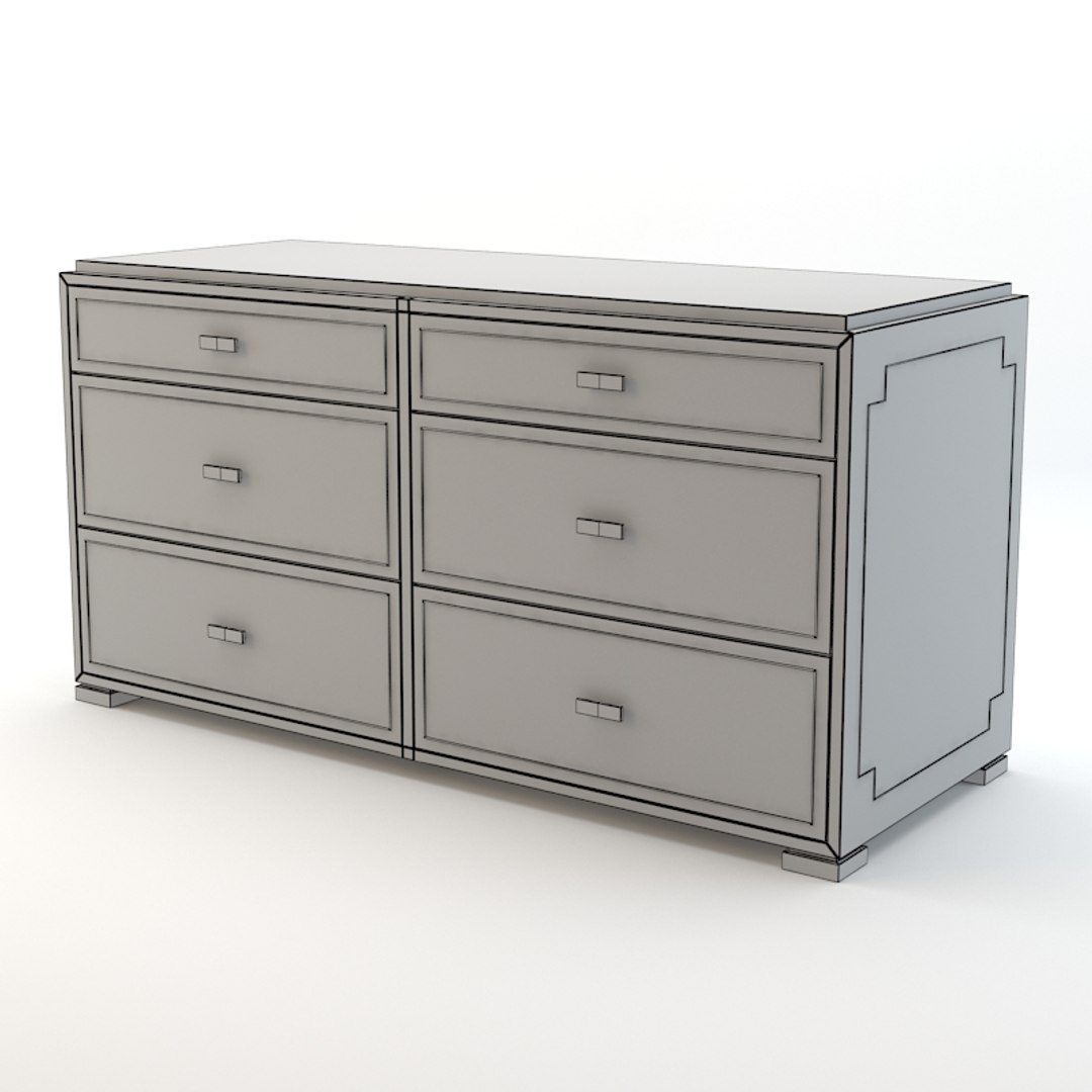 3d black key strand model