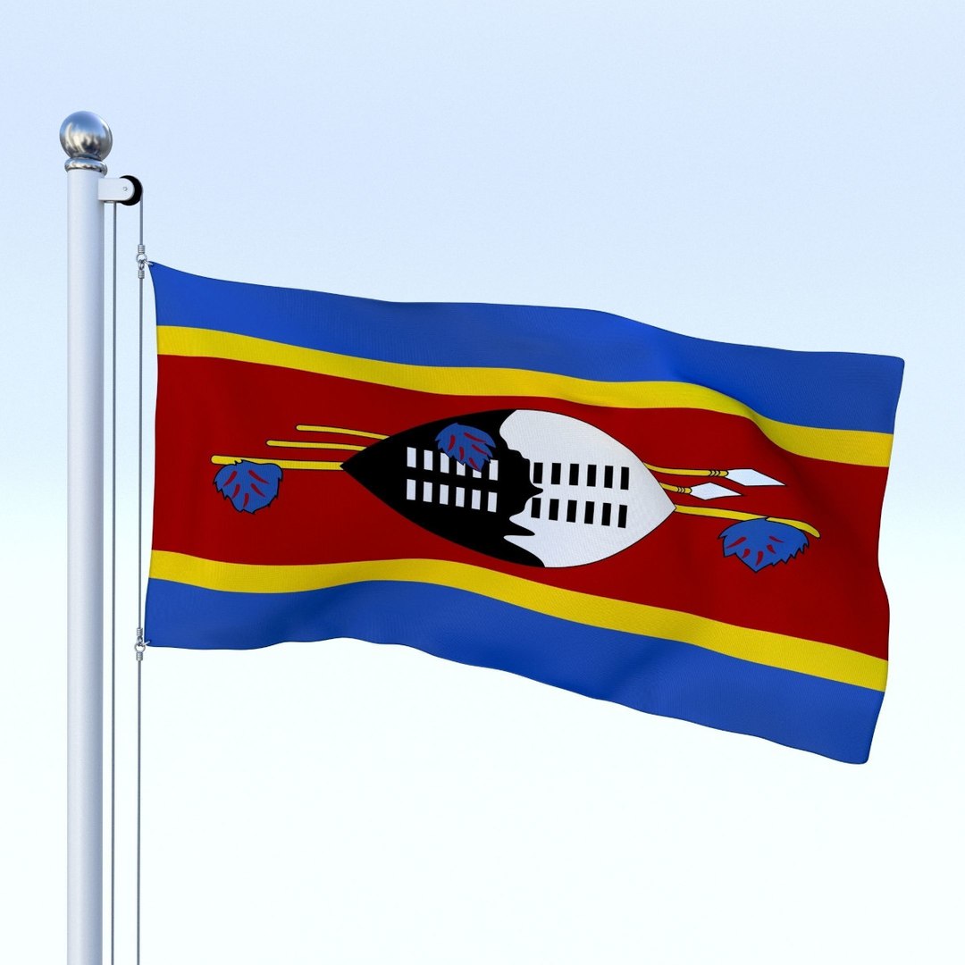 Flag Pole 3d Obj