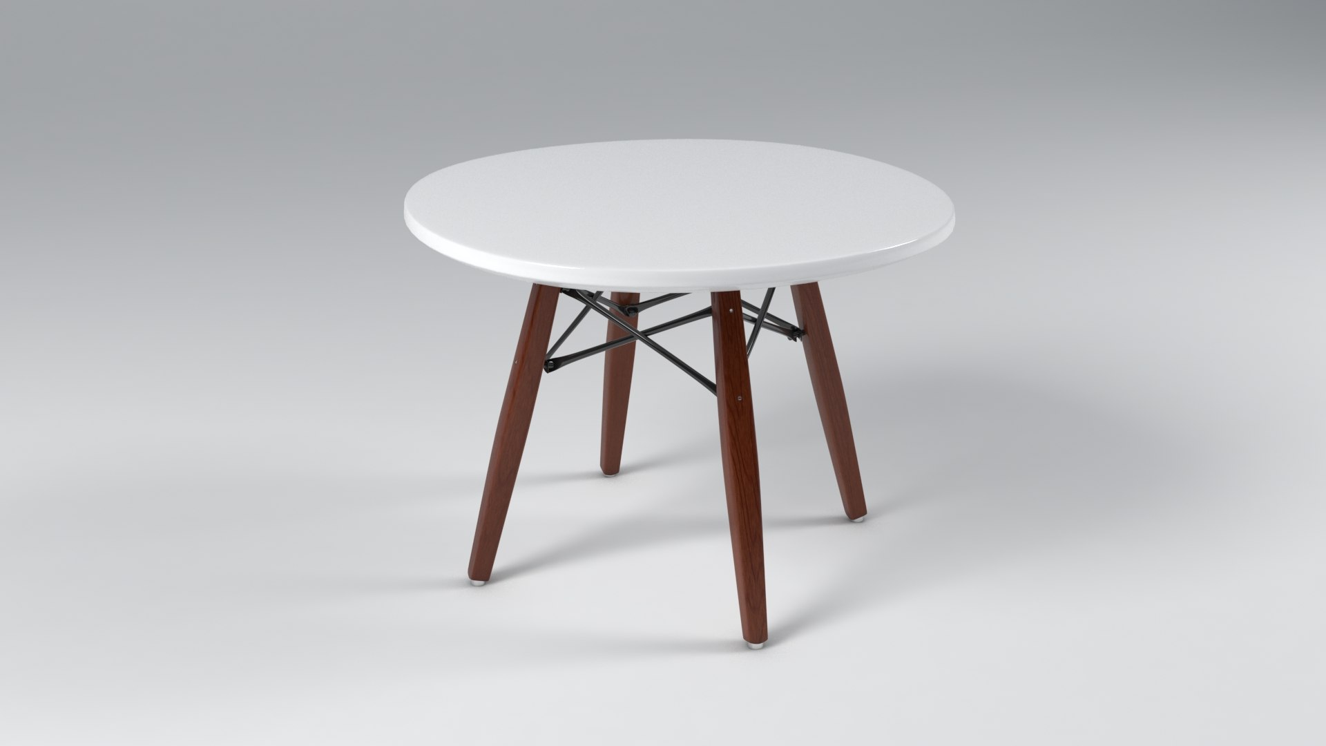 Realistic Dining Table 3D Model - TurboSquid 1450117