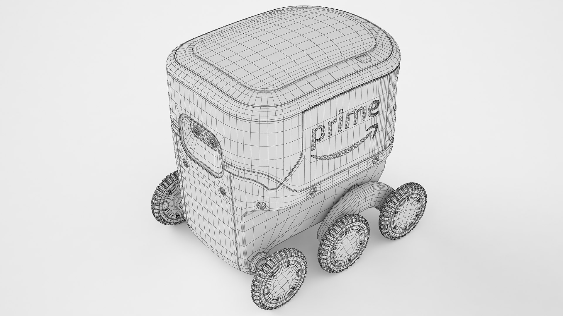 Amazon Delivery Robot 01 3D Model - TurboSquid 1910068