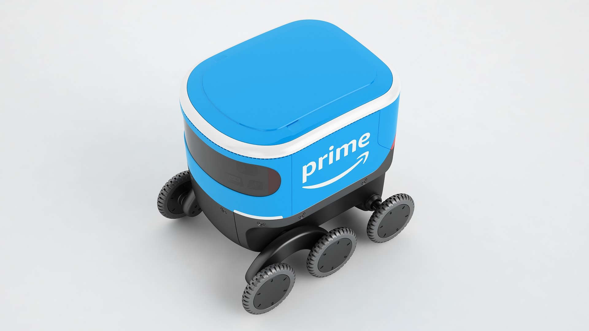 Amazon Delivery Robot 01 3D Model - TurboSquid 1910068