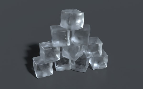 Ice cube 10 version 3D model - TurboSquid 1201458