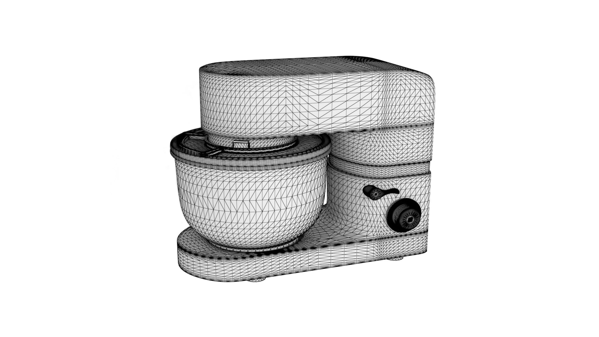 3D Model Rossmann Professional Stand Mixer - TurboSquid 2020732