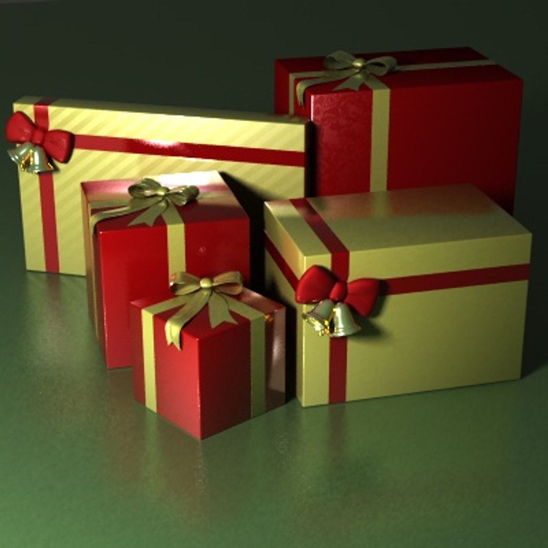 3d Model Gift Box
