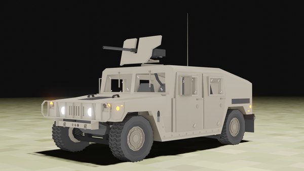 modelo 3d Banco de bloques Humvee - TurboSquid 2270419
