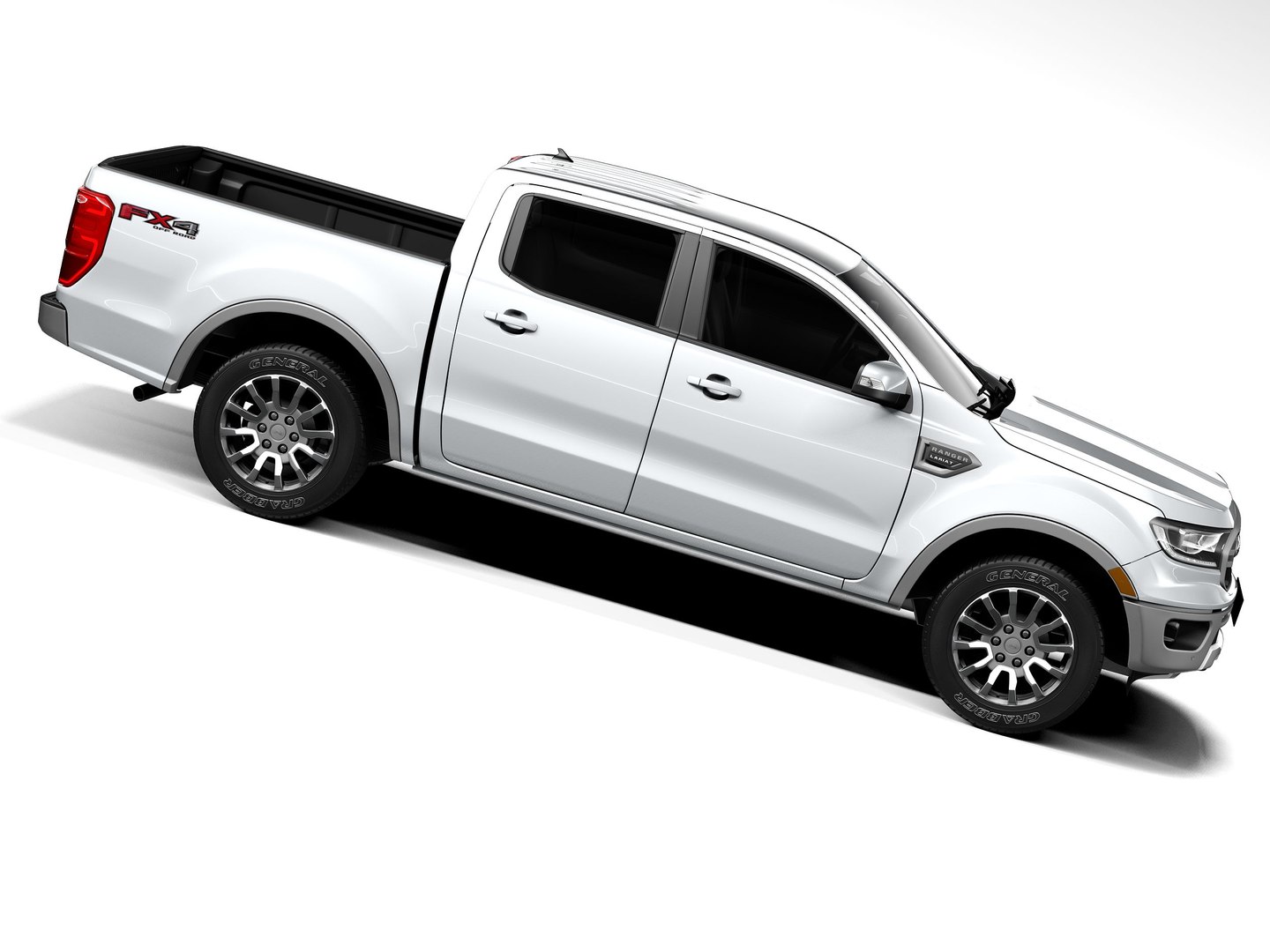 Ford Ranger 2019 3D Model - TurboSquid 2224221