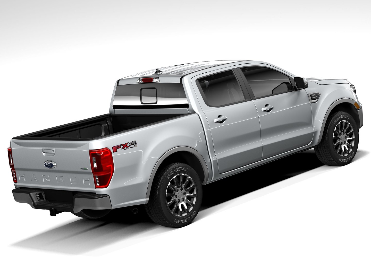 Ford Ranger 2019 3D Model - TurboSquid 2224221