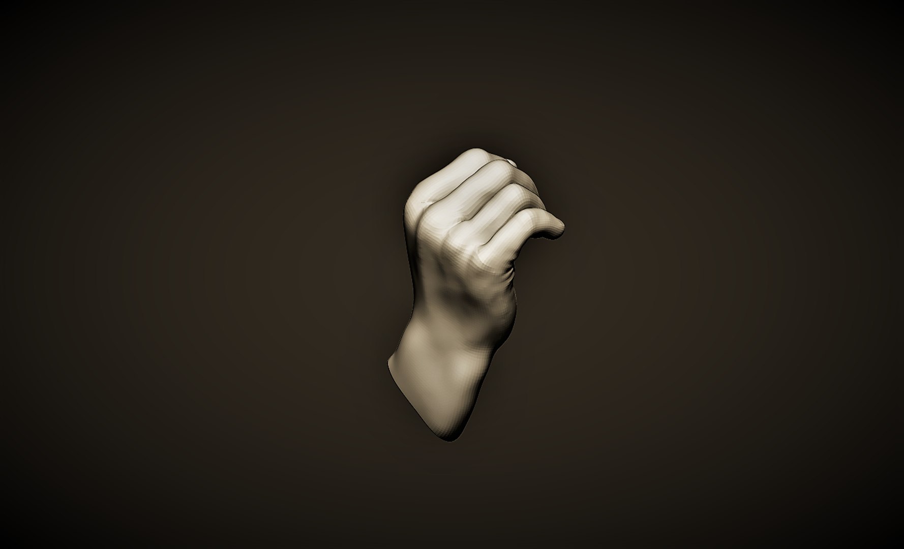 Hand Offering Open 3D Model - TurboSquid 1331186