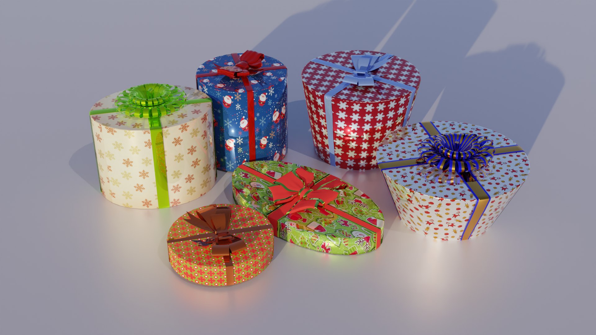 Christmas Gifts 3D - TurboSquid 1823294