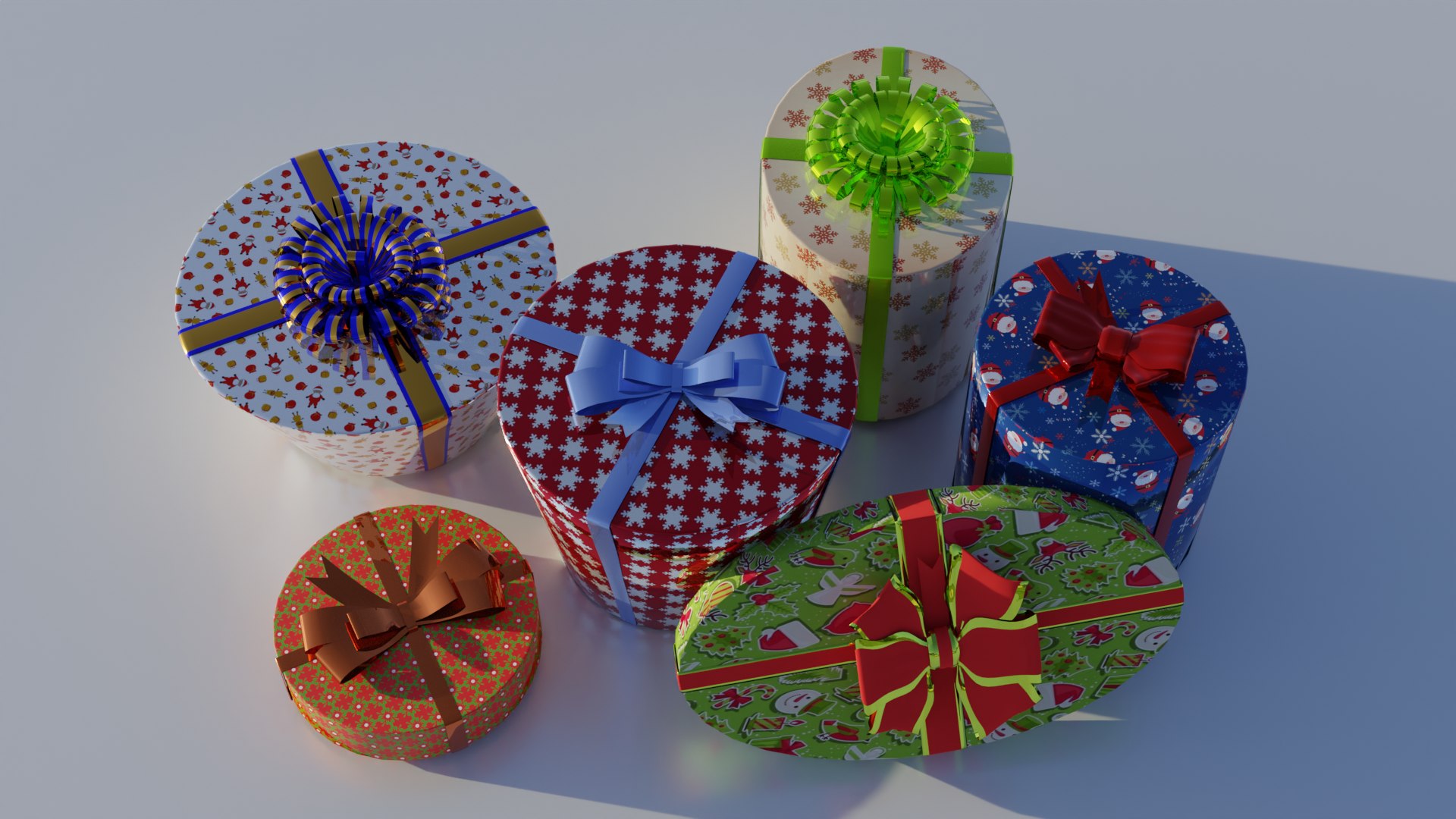 Christmas Gifts 3D - TurboSquid 1823294