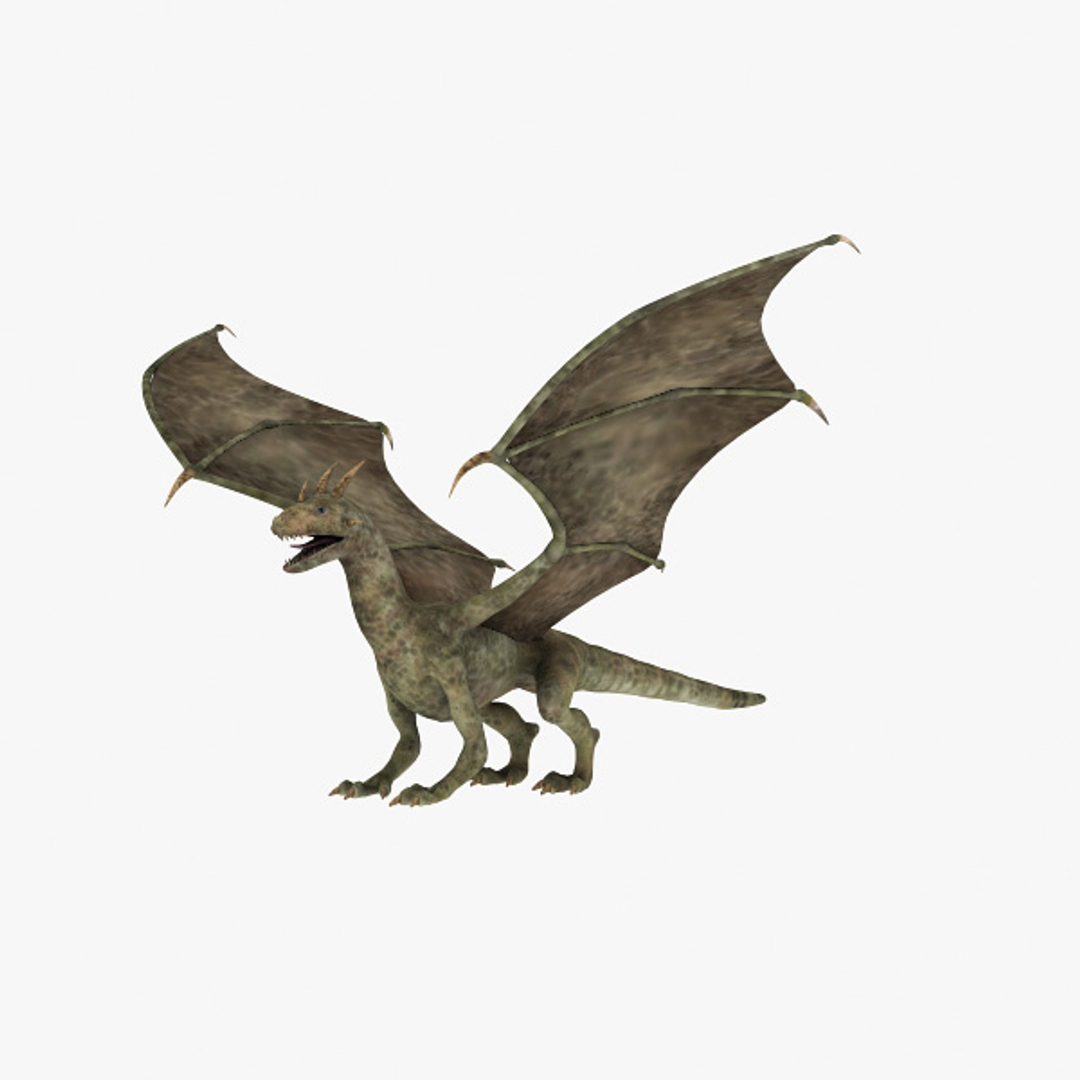 Dragon model - TurboSquid 478590