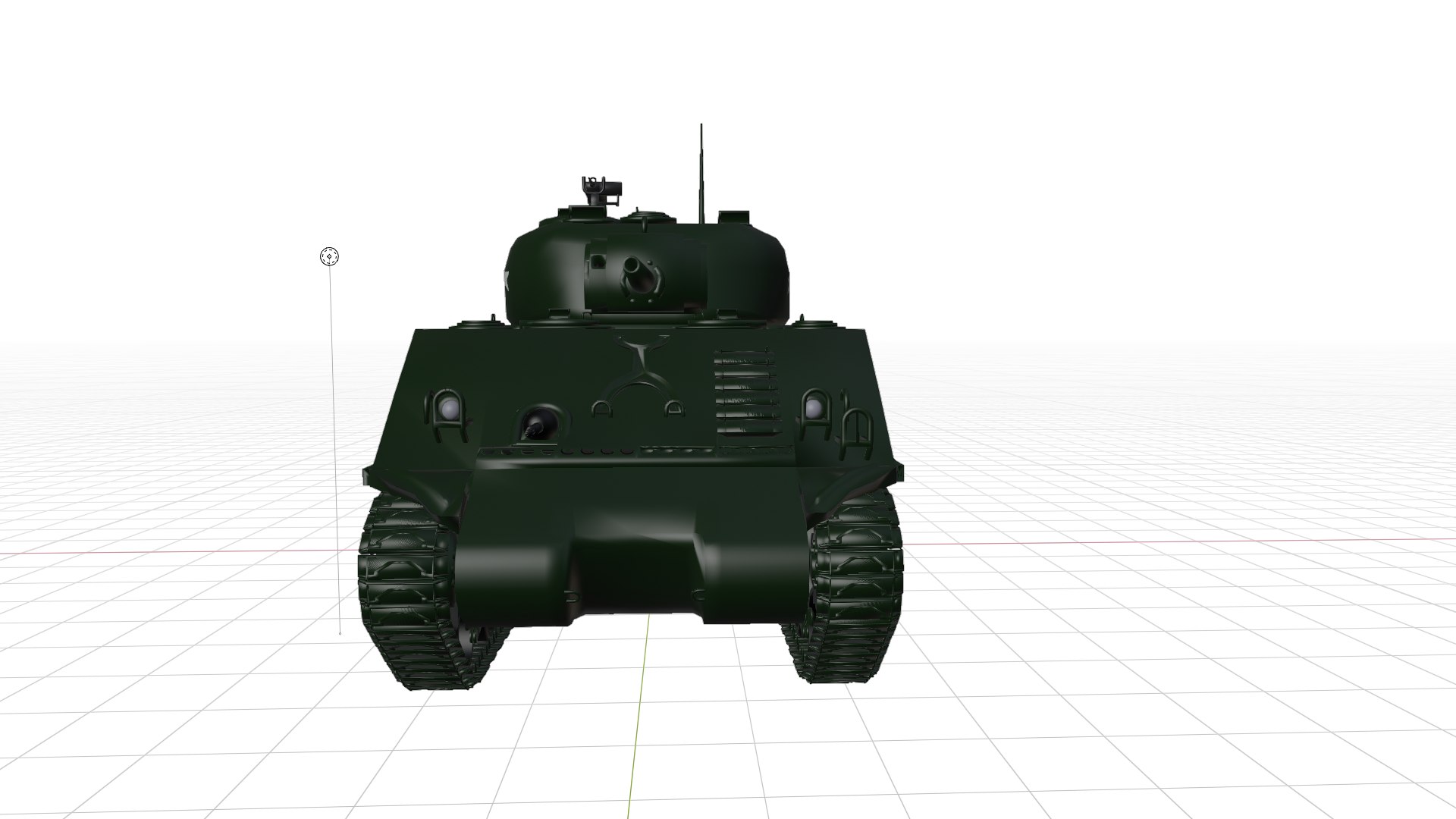 M4 Sherman Tank Model - TurboSquid 2103092