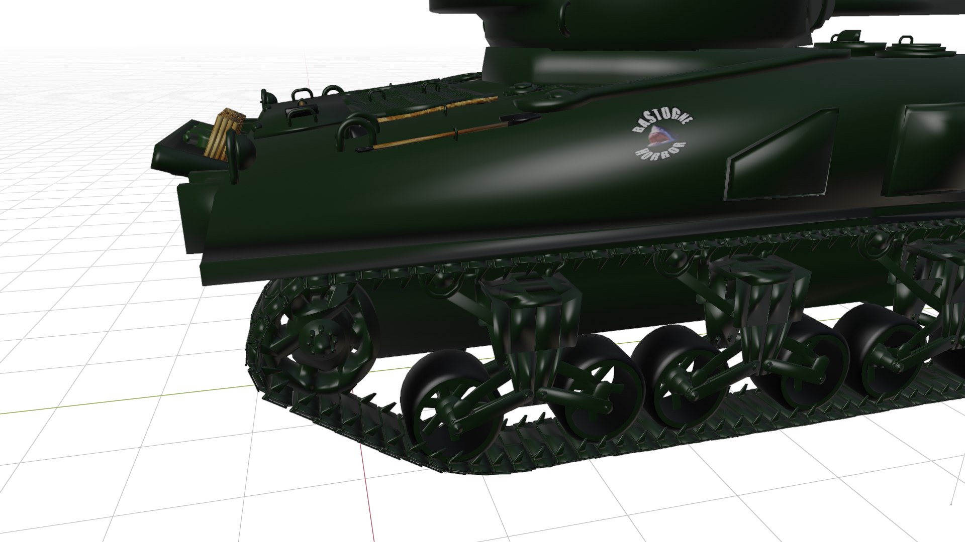 M4 Sherman Tank Model - TurboSquid 2103092