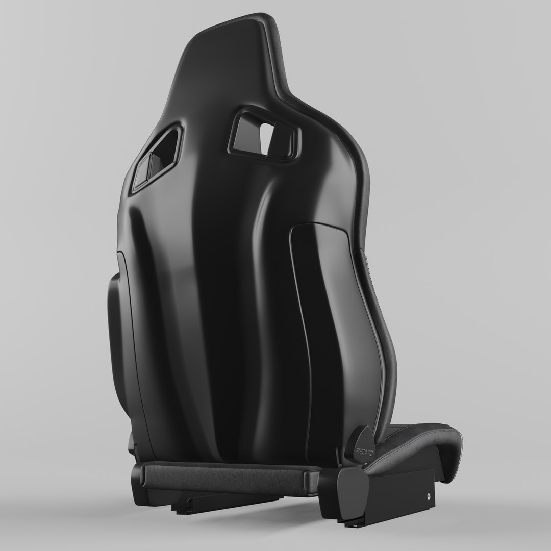 3D RECARO Cross Sportster CS Vinyl Black Dinamica Suede Black Seat ...