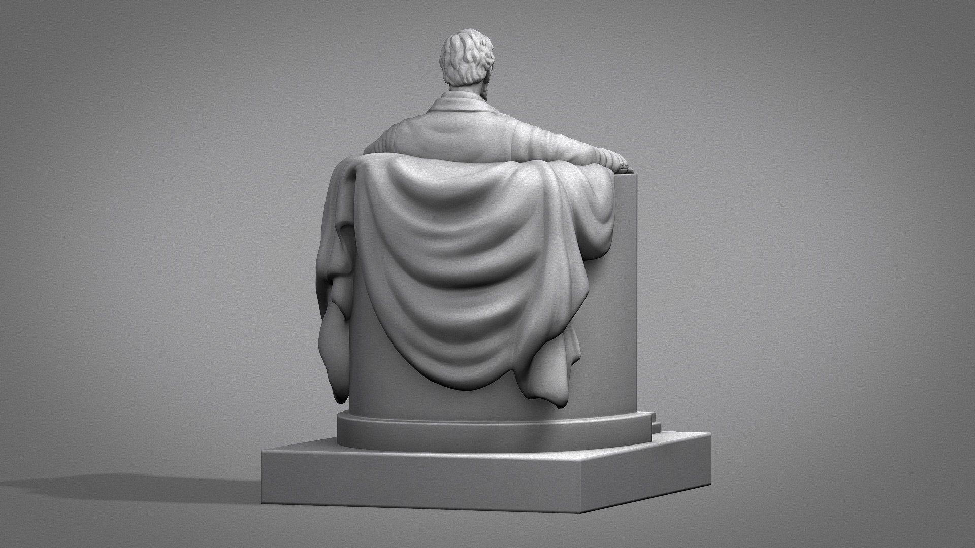 3ds Max Zbrush Statue