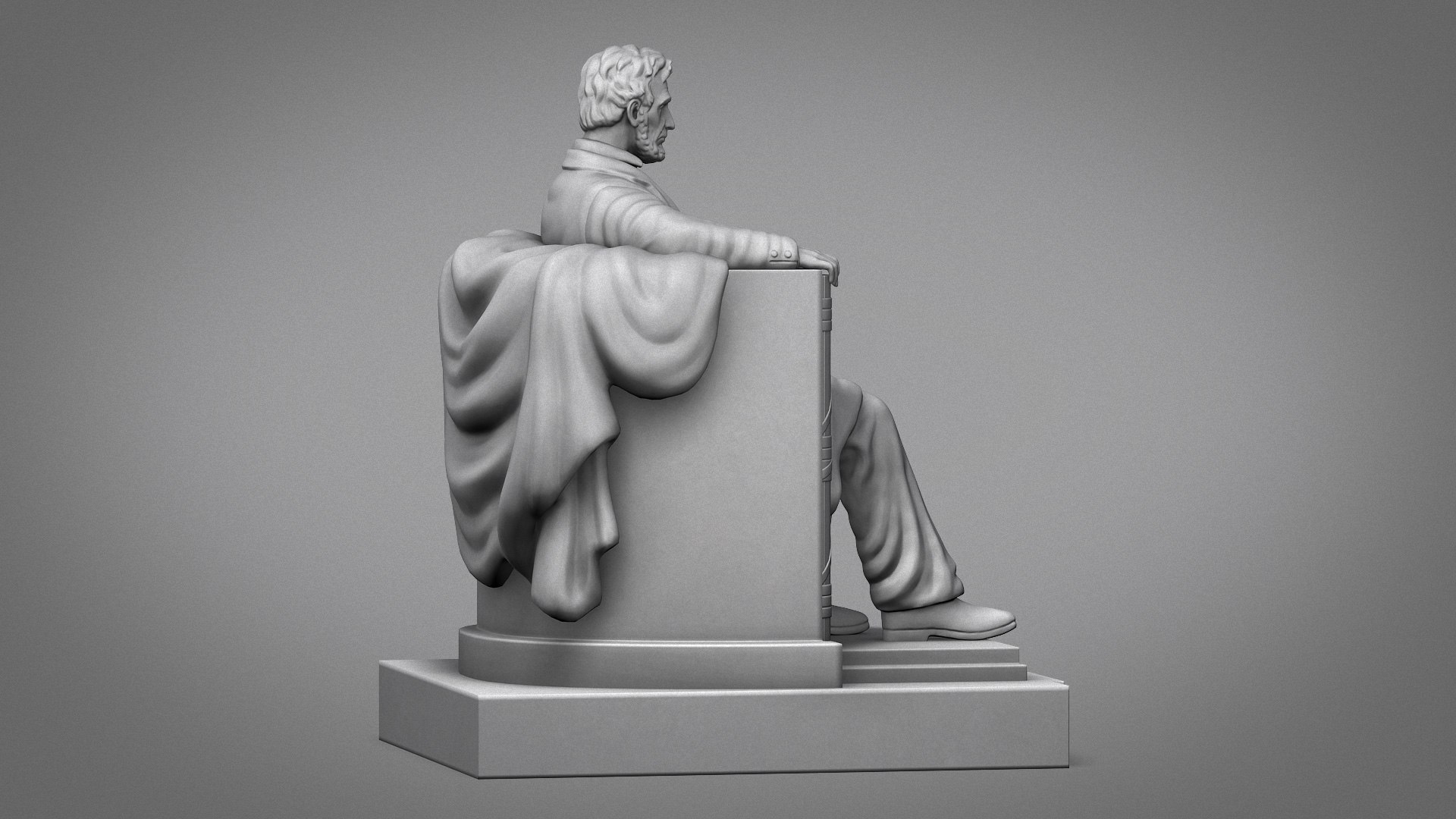 3ds Max Zbrush Statue