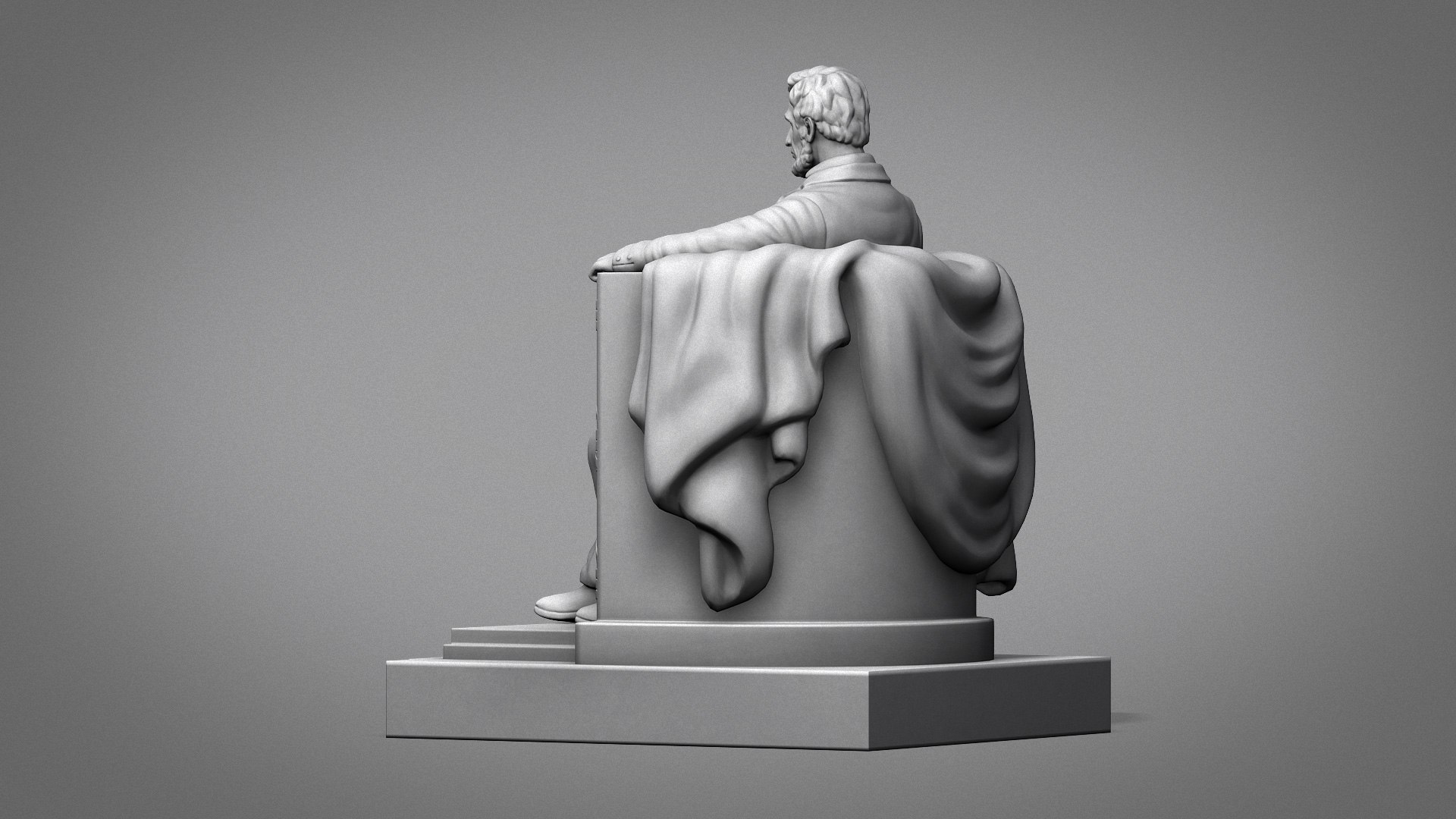 3ds Max Zbrush Statue