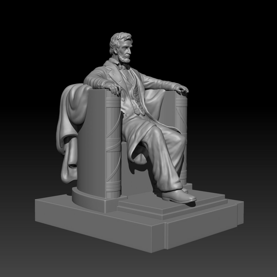 3ds Max Zbrush Statue
