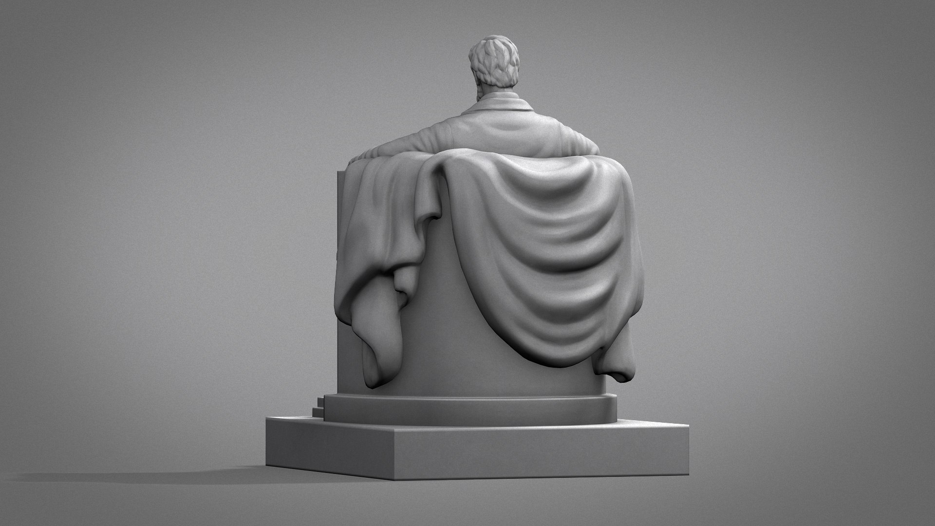 3ds Max Zbrush Statue