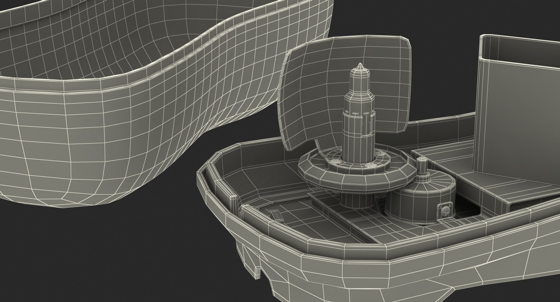 3D legacy lightbars 2 police light - TurboSquid 1332004