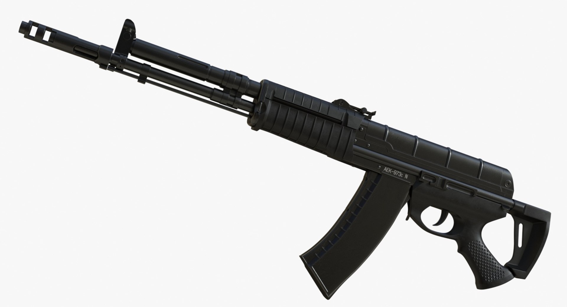 Realistic Aek 973c Model - TurboSquid 1335176