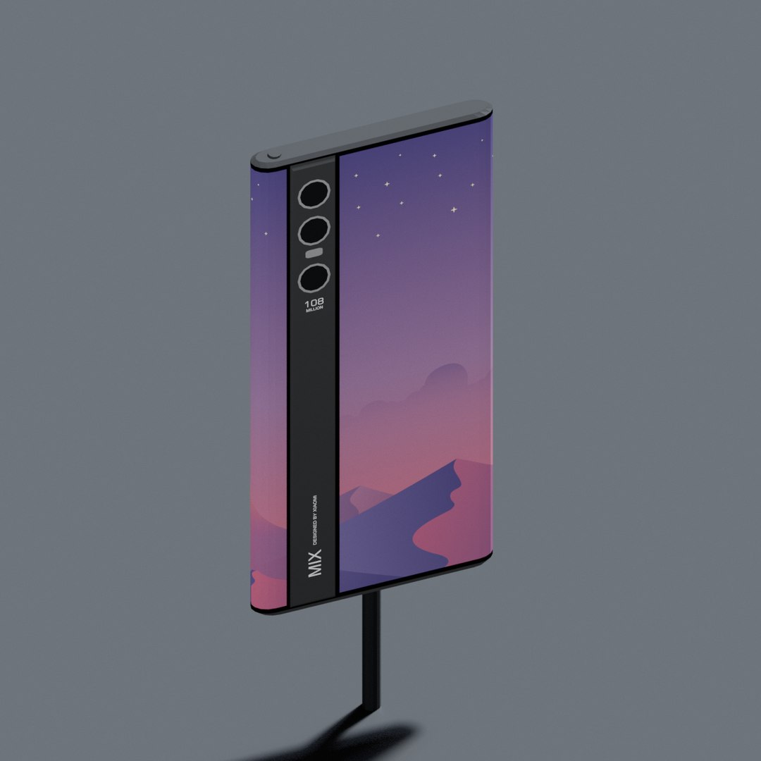 Xiaomi Mix Alpha Mobile Phone 3D Model - TurboSquid 1554365