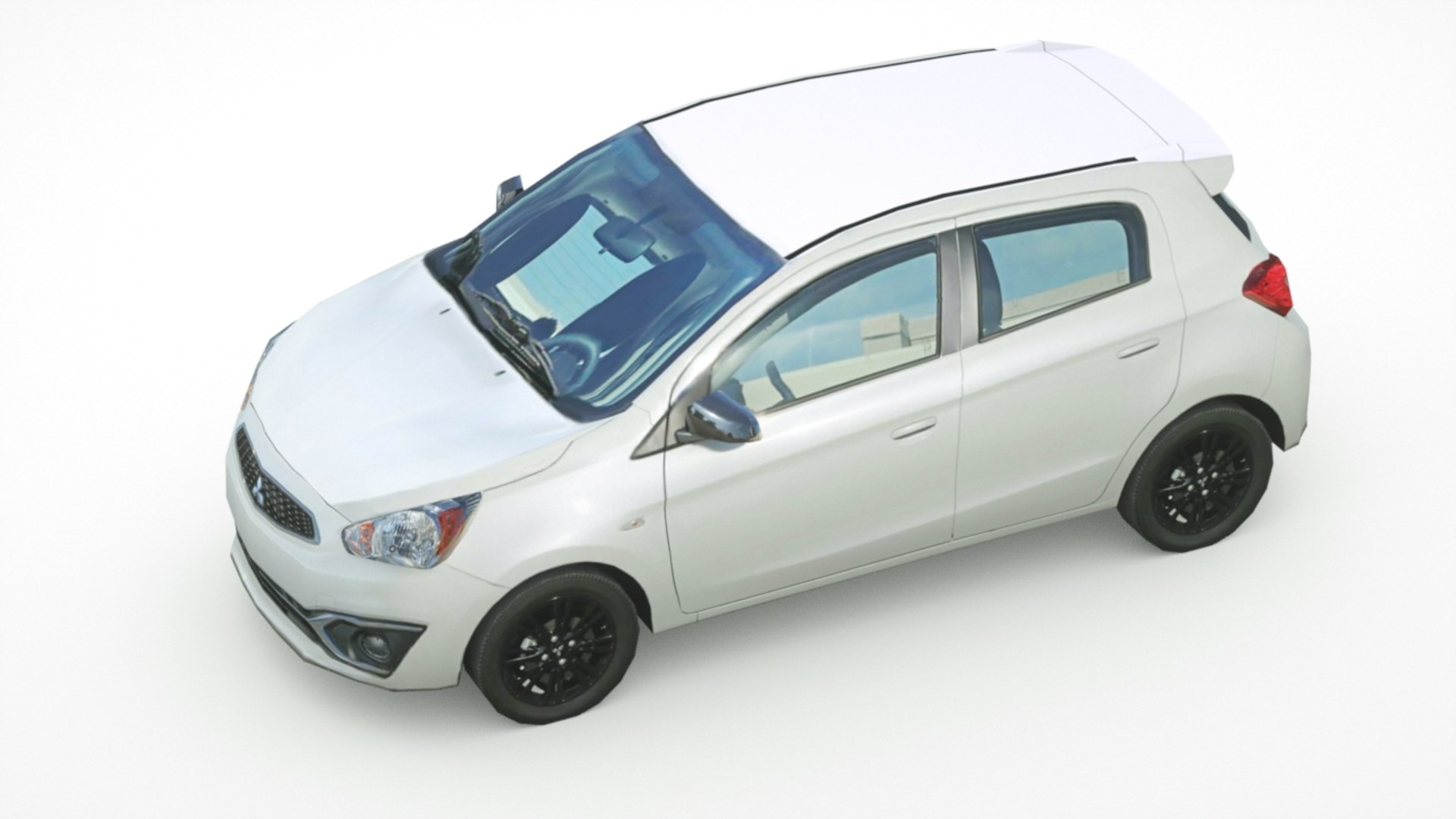 Mitsubishi Mirage 2019 3D - TurboSquid 1514404