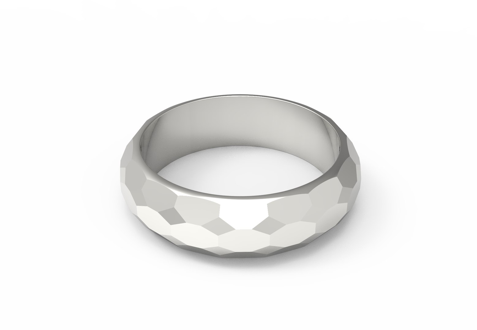 Ring Faceted 3D Model - TurboSquid 1370462