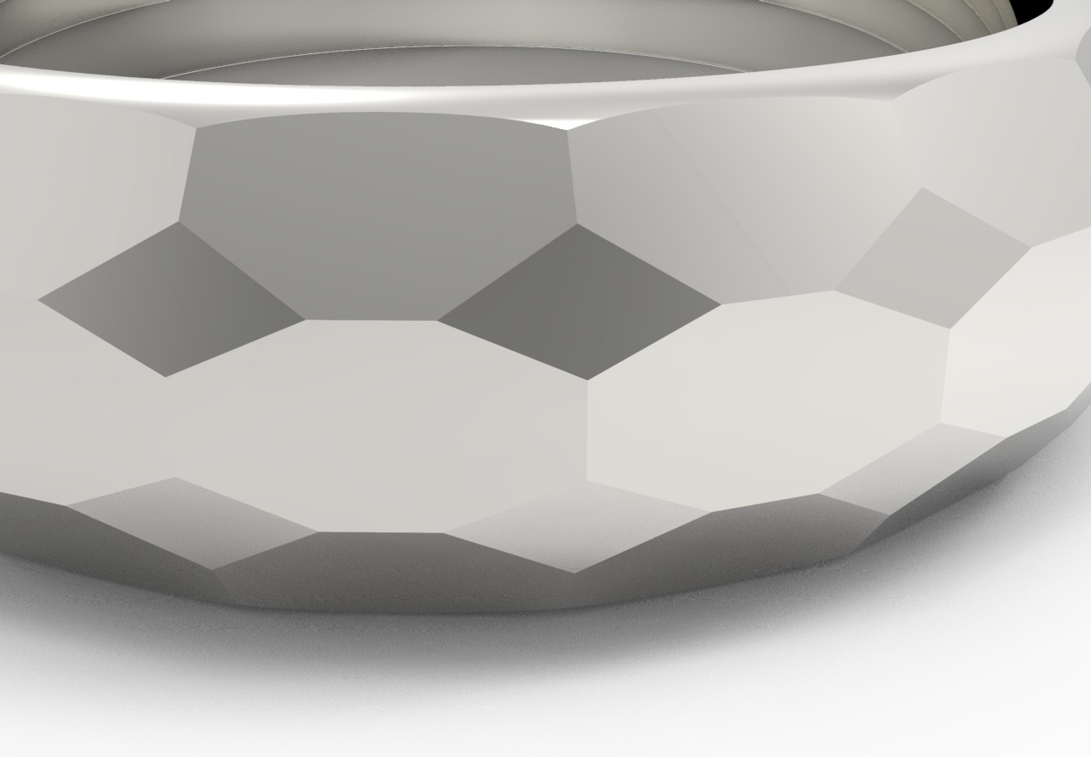 Ring Faceted 3D Model - TurboSquid 1370462
