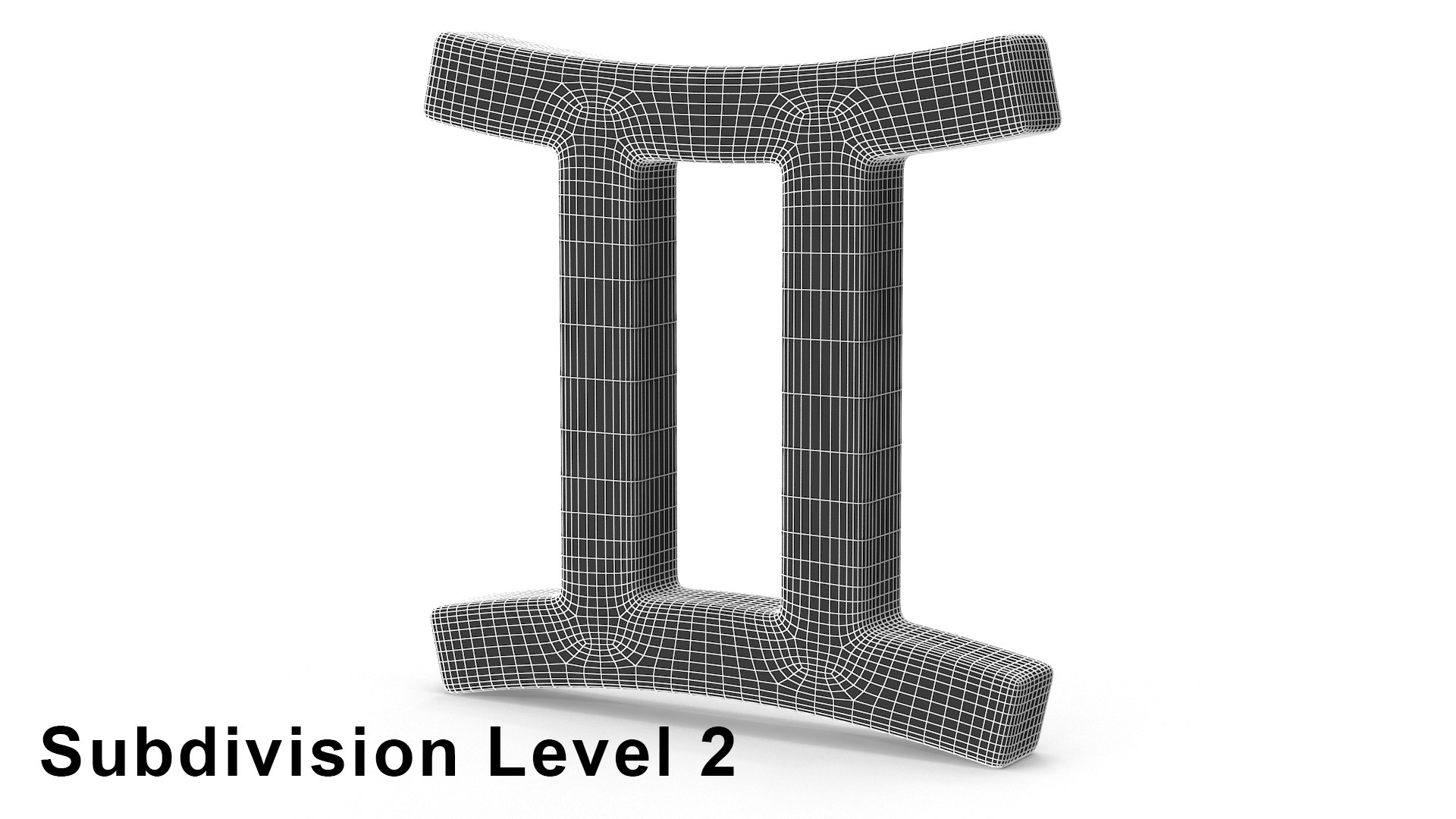 3D Zodiac Sign Gemini - TurboSquid 1854850