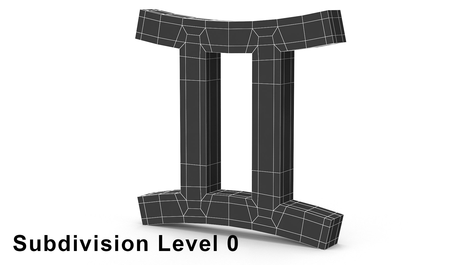 3D Zodiac Sign Gemini - TurboSquid 1854850