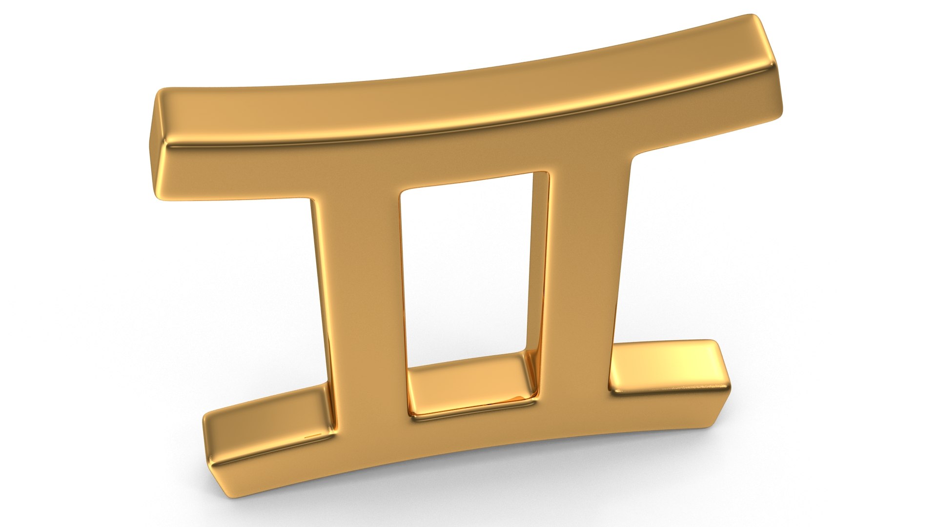 3D Zodiac Sign Gemini - TurboSquid 1854850